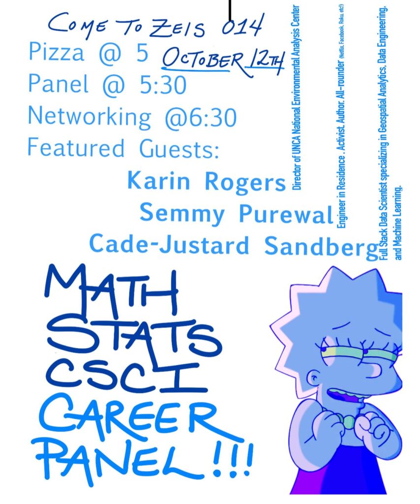 Math & Stats Career Panel – UNCA Computer Science